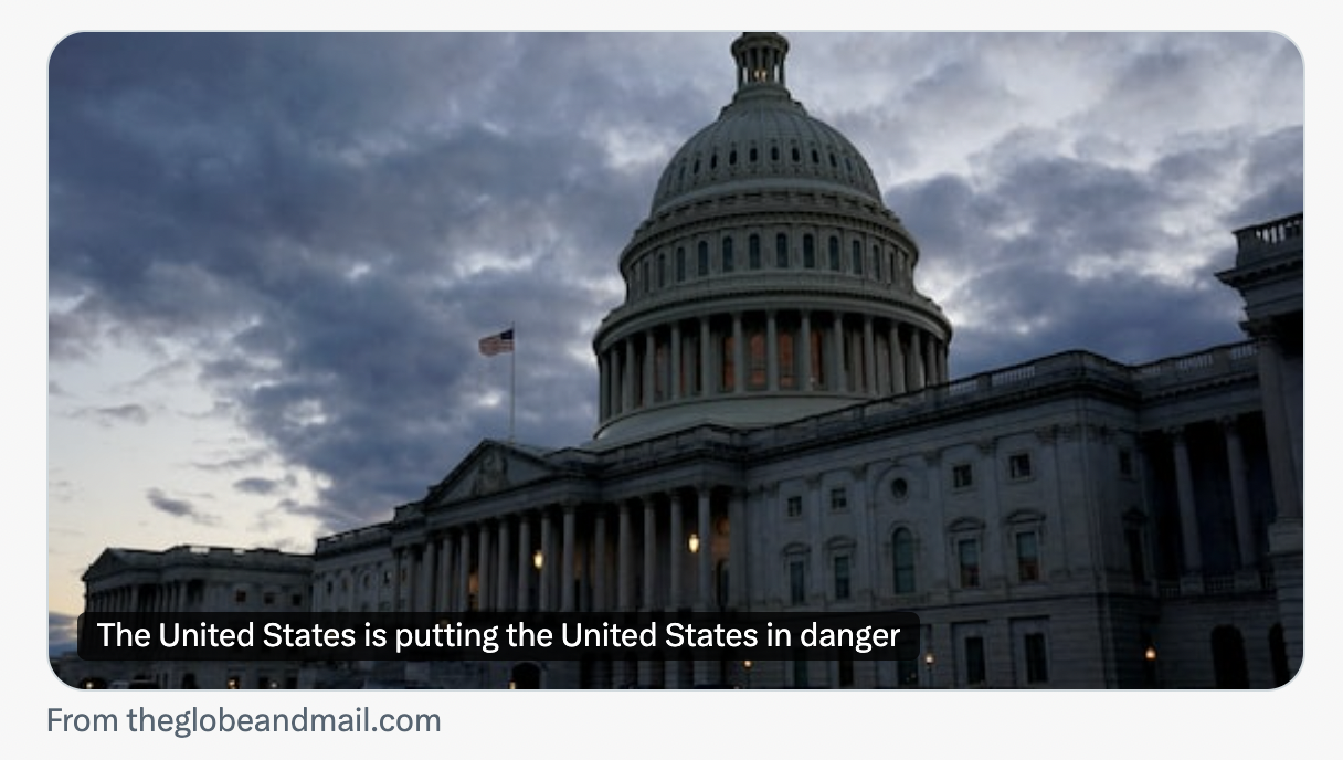 The United States is Putting the United States in Danger - RONALD DEIBERT